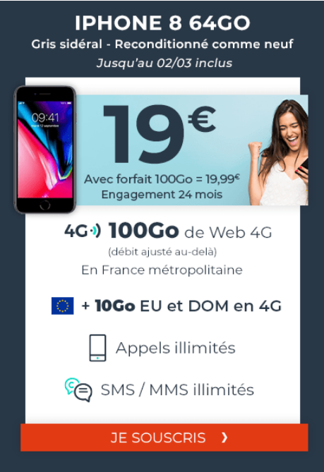 Cdiscount Mobile lance une nouvelle offre avec un iPhone à prix cassé et un forfait à 100 Go